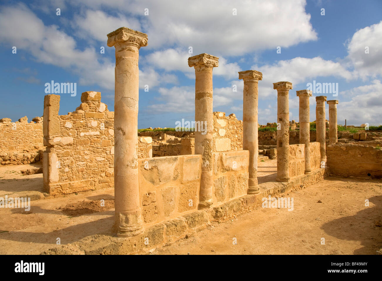 Archaeological site of Kato Pafos, UNESCO World Heritage Site, Paphos ...