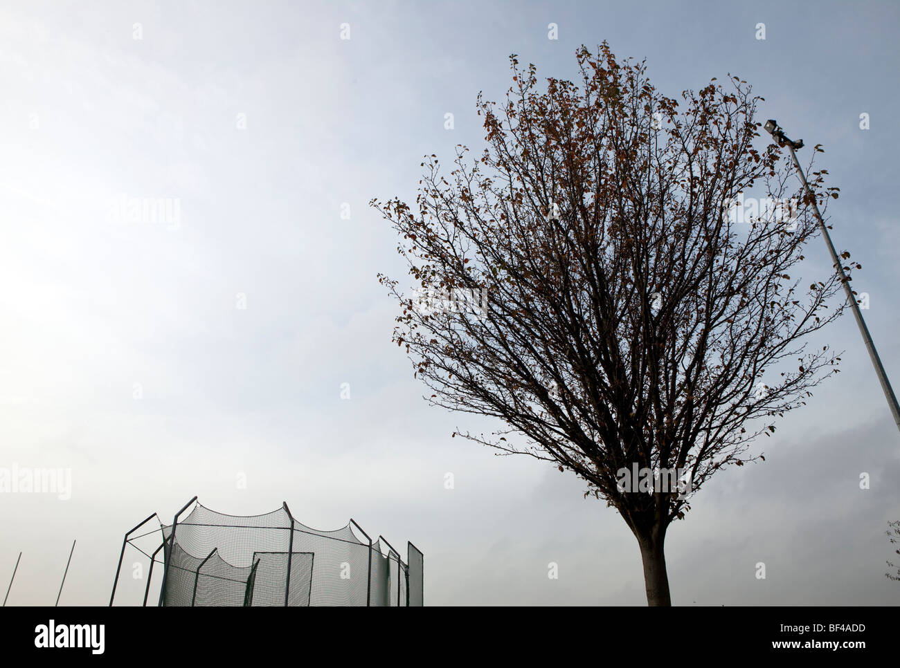 Hammer throwing net Stock Photo - Alamy