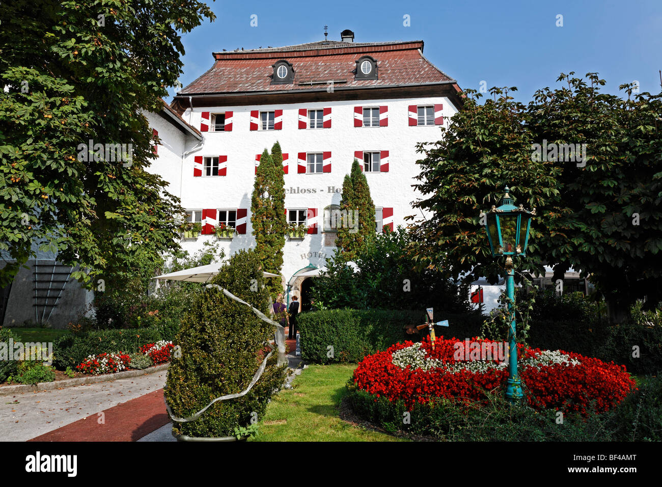 Schlosshotel Iglhauser castle hotel, Mattsee, Flachgau, Salzburger Land ...