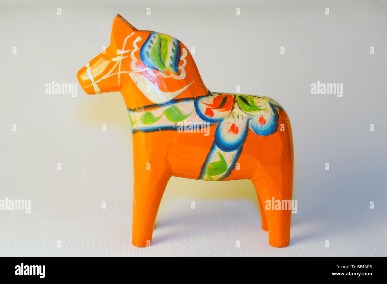 Swedish Dala horse Stock Photo - Alamy