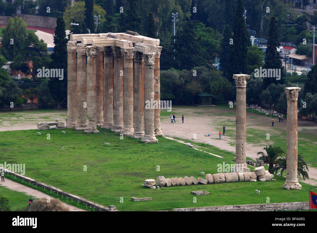 The Olympion of Athens Stock Photo - Alamy