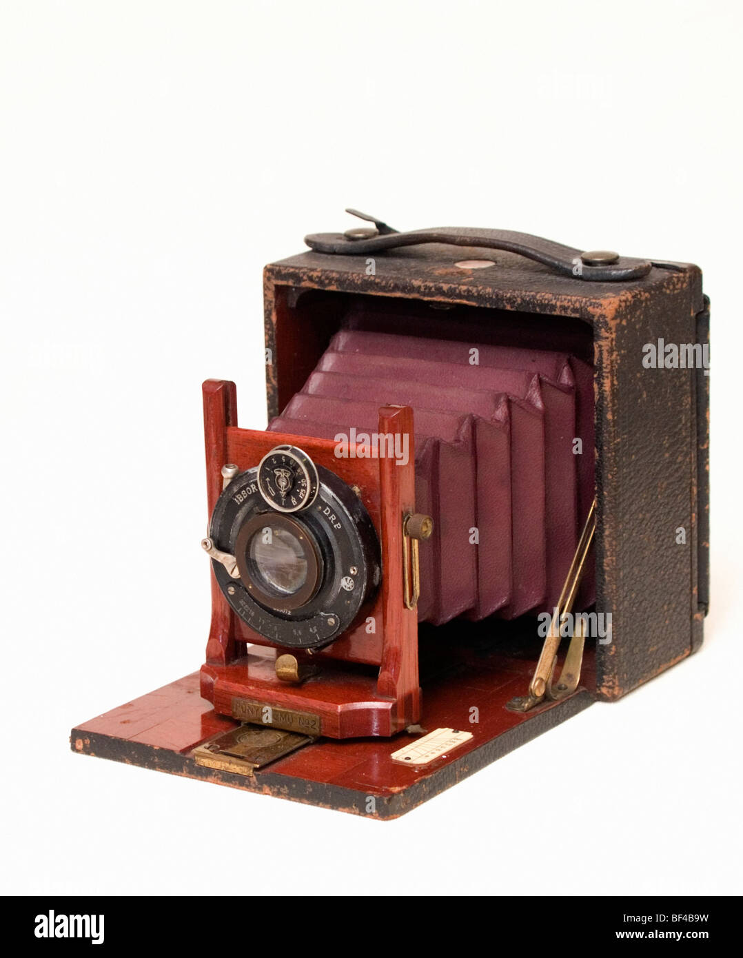 Pony Premo No2 camera on a white background Stock Photo - Alamy