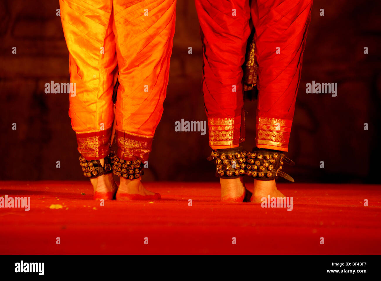 A indian Bharatanatyam dancer during a classical indian dance festival ...