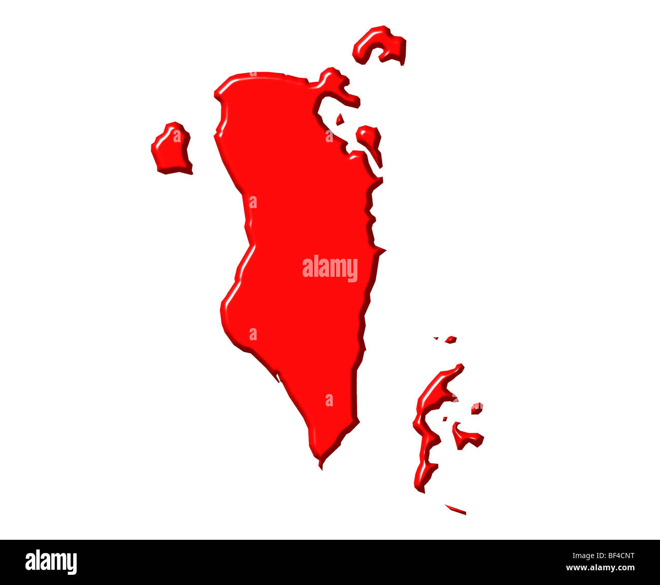 Bahrain map hi-res stock photography and images - Alamy