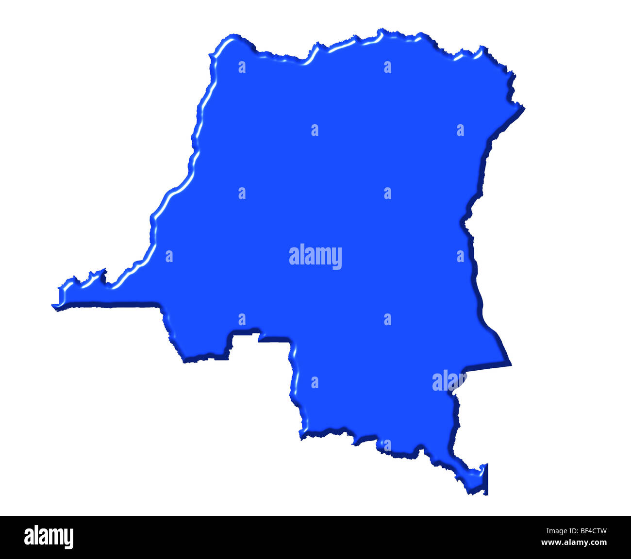 Map of dr congo hi-res stock photography and images - Alamy