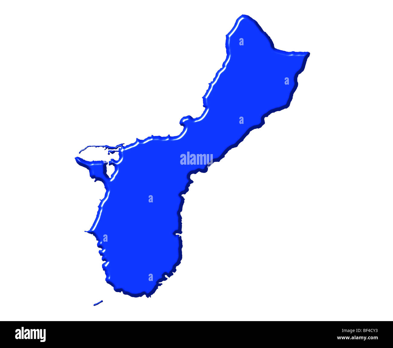 Map of guam hi-res stock photography and images - Alamy