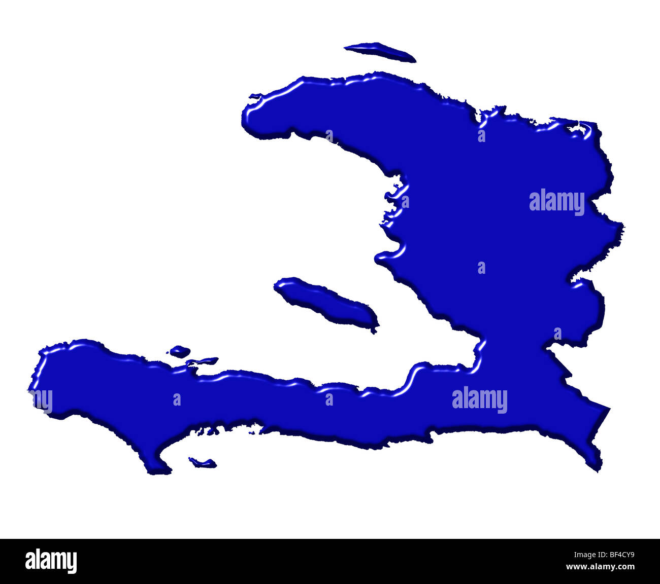 Haiti map hi-res stock photography and images - Alamy