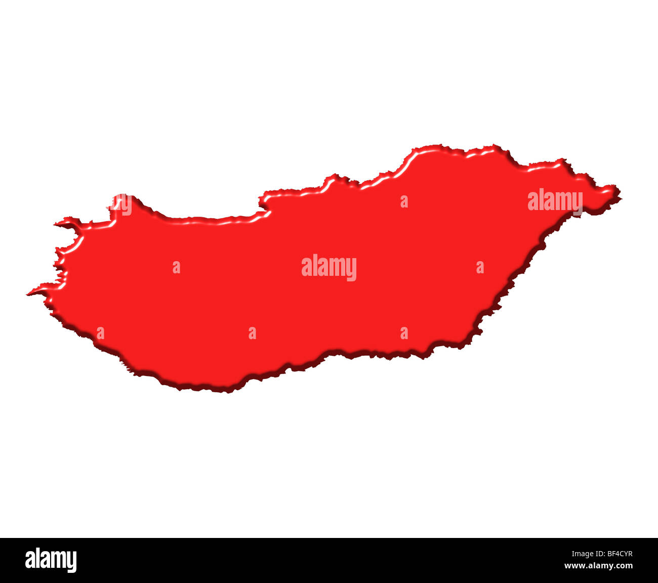 Hungarian map hi-res stock photography and images - Alamy
