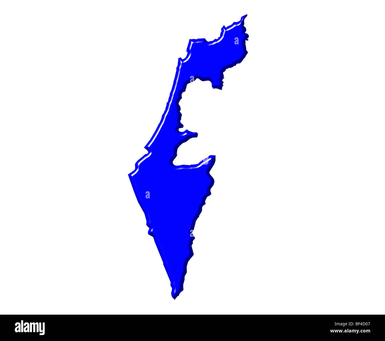 Map of israel hi-res stock photography and images - Alamy