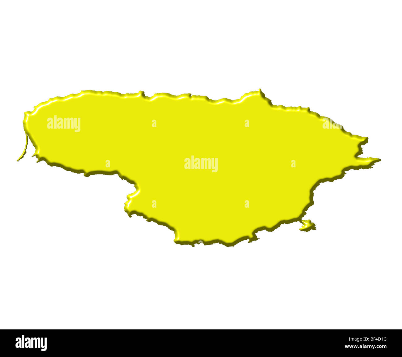 Lithuanian map hi-res stock photography and images - Alamy