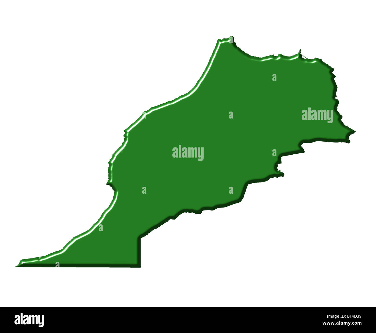 Morocco Map High Resolution Stock Photography and Images - Alamy