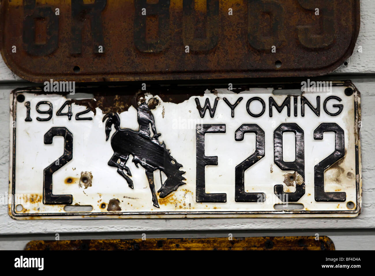 License plate collection hi-res stock photography and images - Alamy