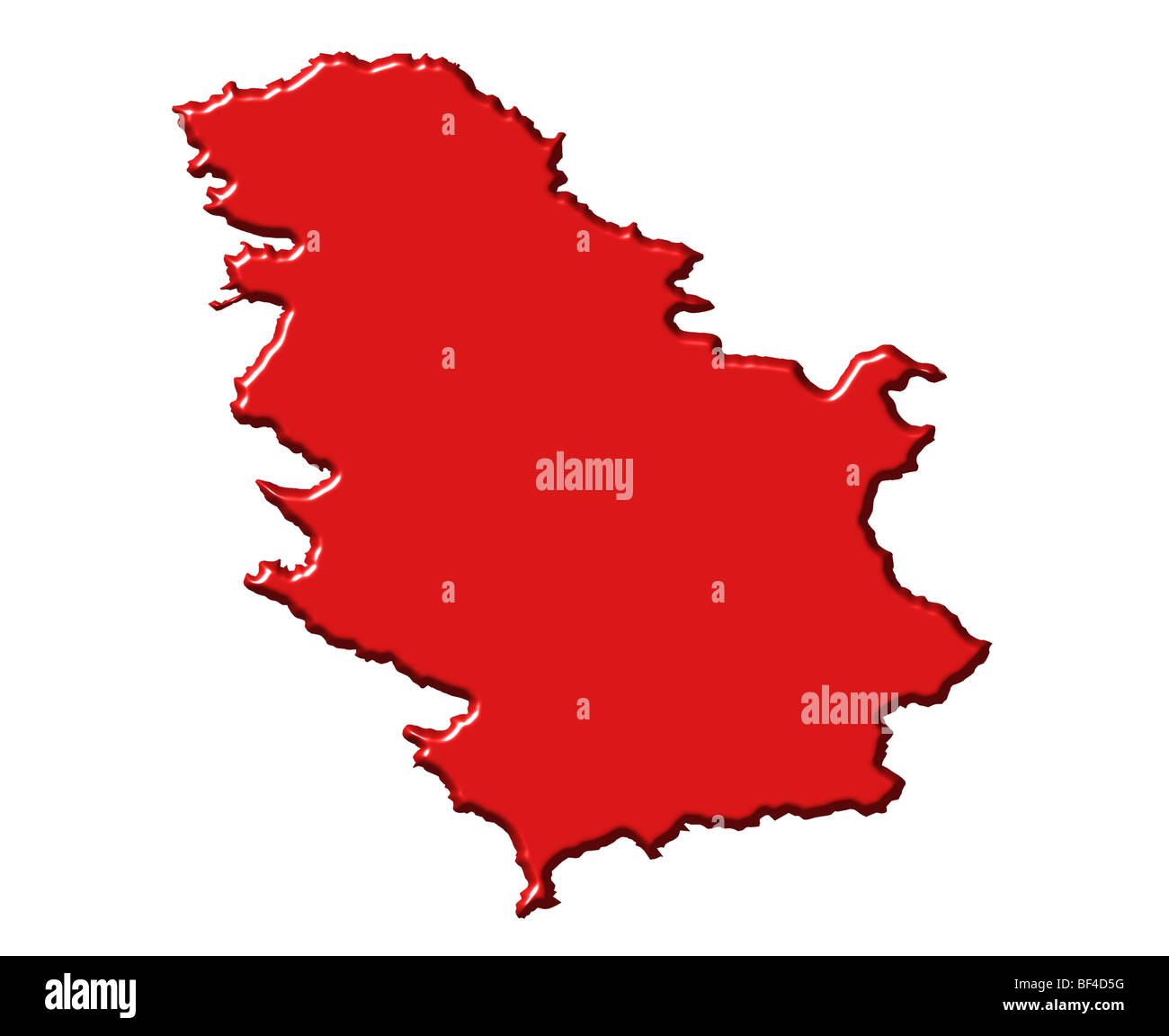 Map serbia Cut Out Stock Images & Pictures - Alamy