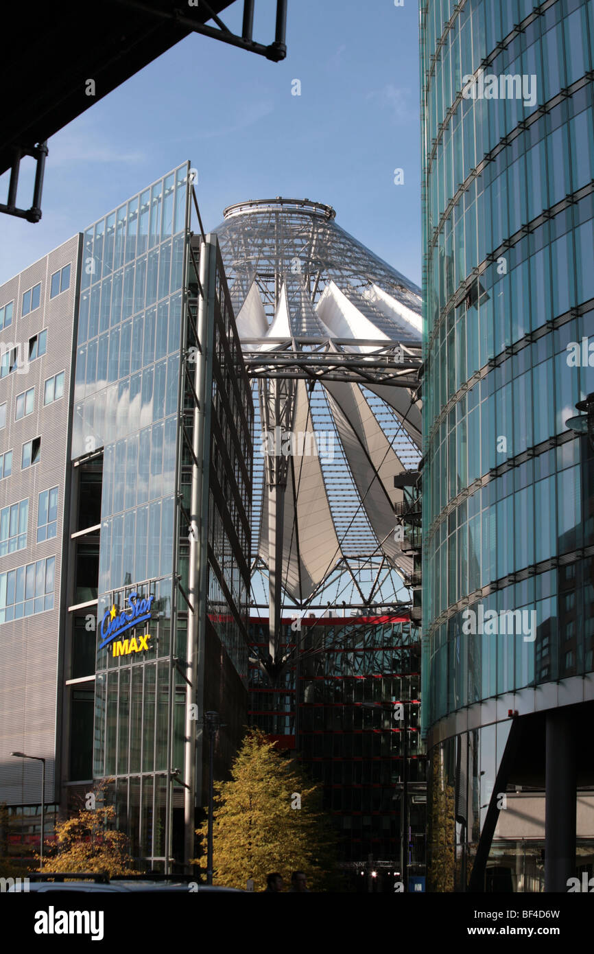 The Sony Centre Potsdamer Platz Berlin Germany Deutschland Stock Photo ...
