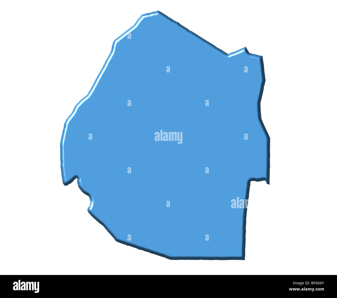 Swaziland map hi-res stock photography and images - Alamy