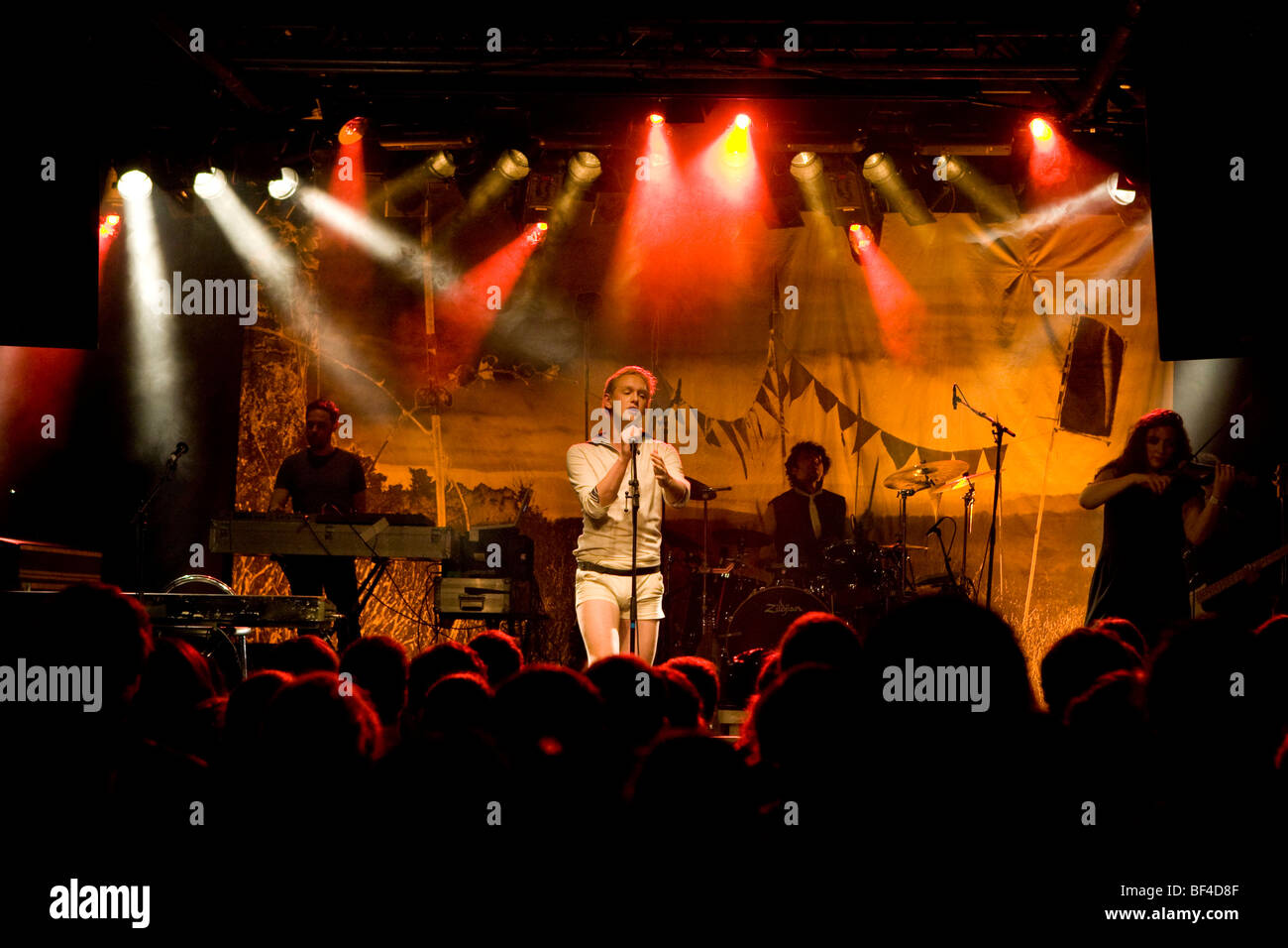 British singer and songwriter Patrick Wolf performing live in the ...