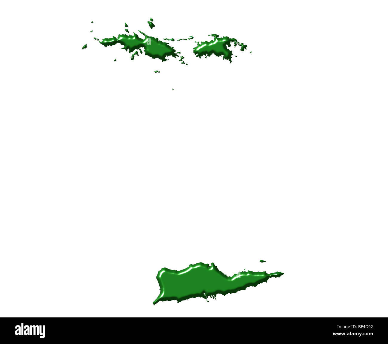 Map of virgin hi-res stock photography and images - Alamy
