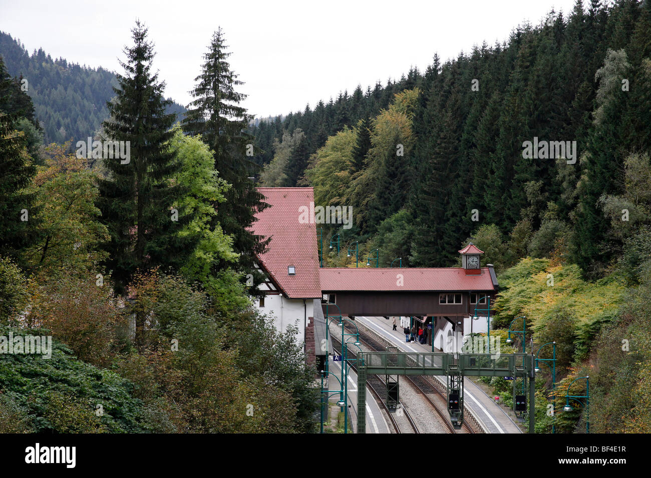 Oberhof railway station, Thuringia, Germany, Europe Stock Photo - Alamy