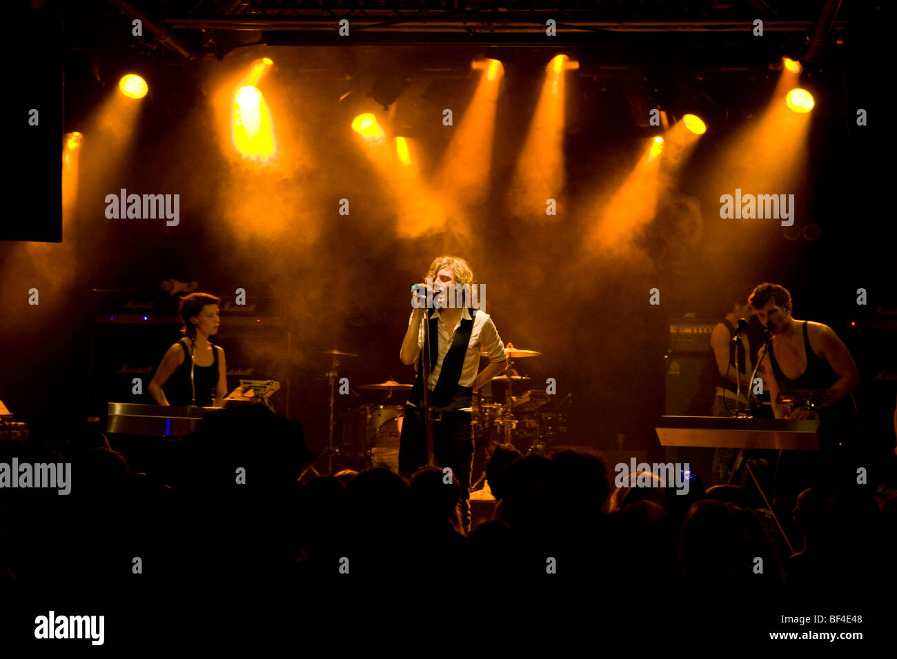 The Danish band Dúné live in the Schueuer concert hall, Lucerne ...
