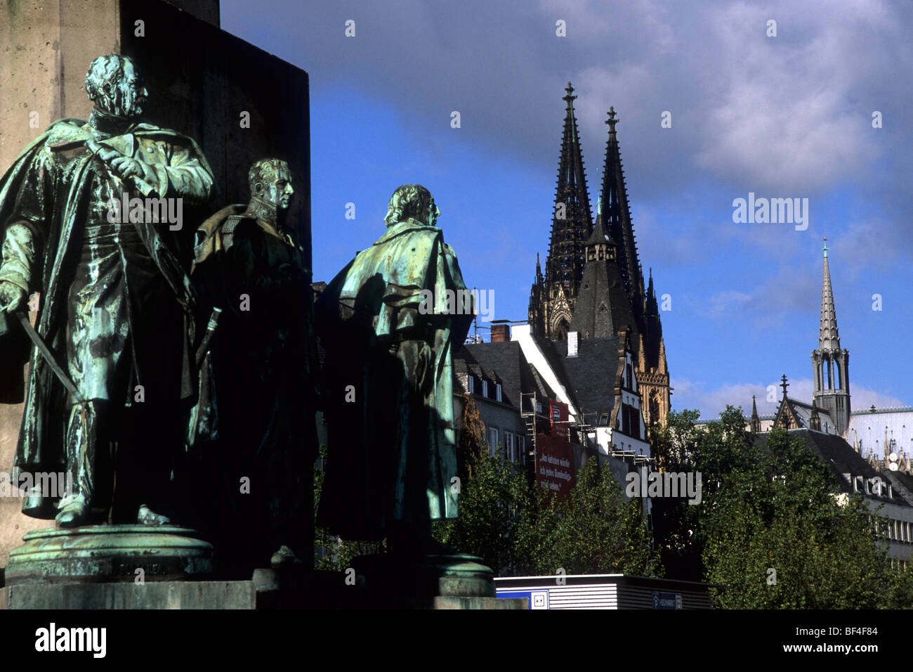 Cologne cathedral in the back hi-res stock photography and images - Alamy