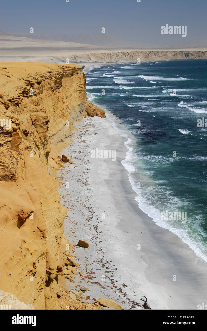 Coast in Paracas National Park, Peru, South America Stock Photo - Alamy