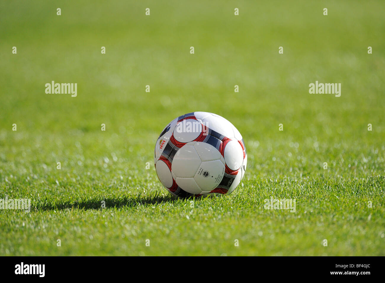 Football of the Bundesliga German Football League, lawn Stock Photo - Alamy