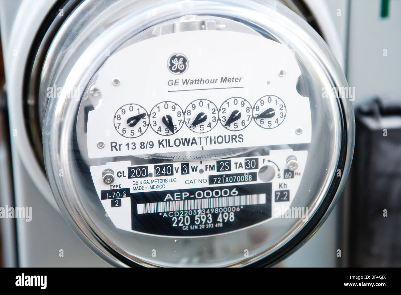 Electricity electric meter meter hi-res stock photography and images ...