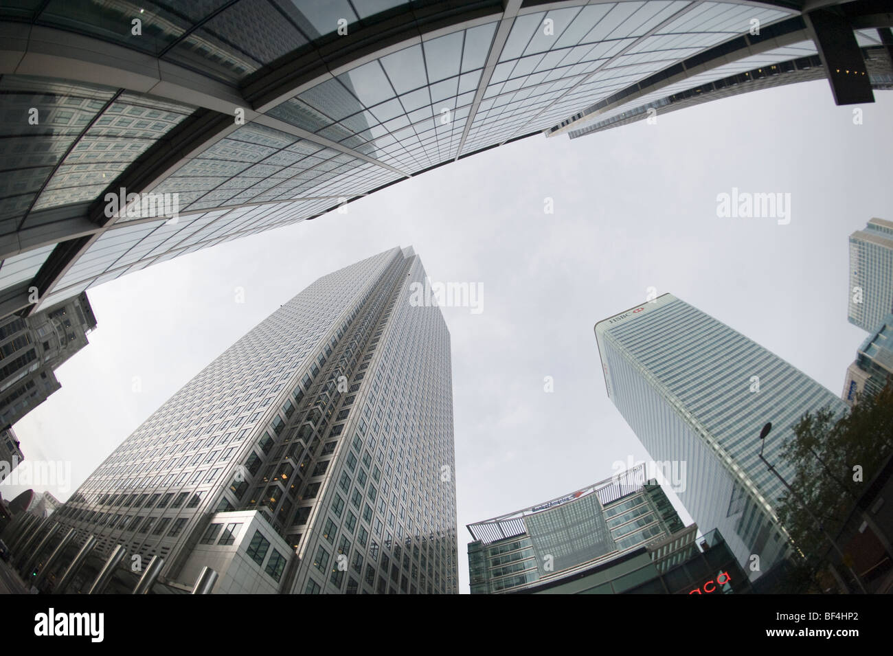 High Rise office buildings, Canary Wharf, London Stock Photo - Alamy