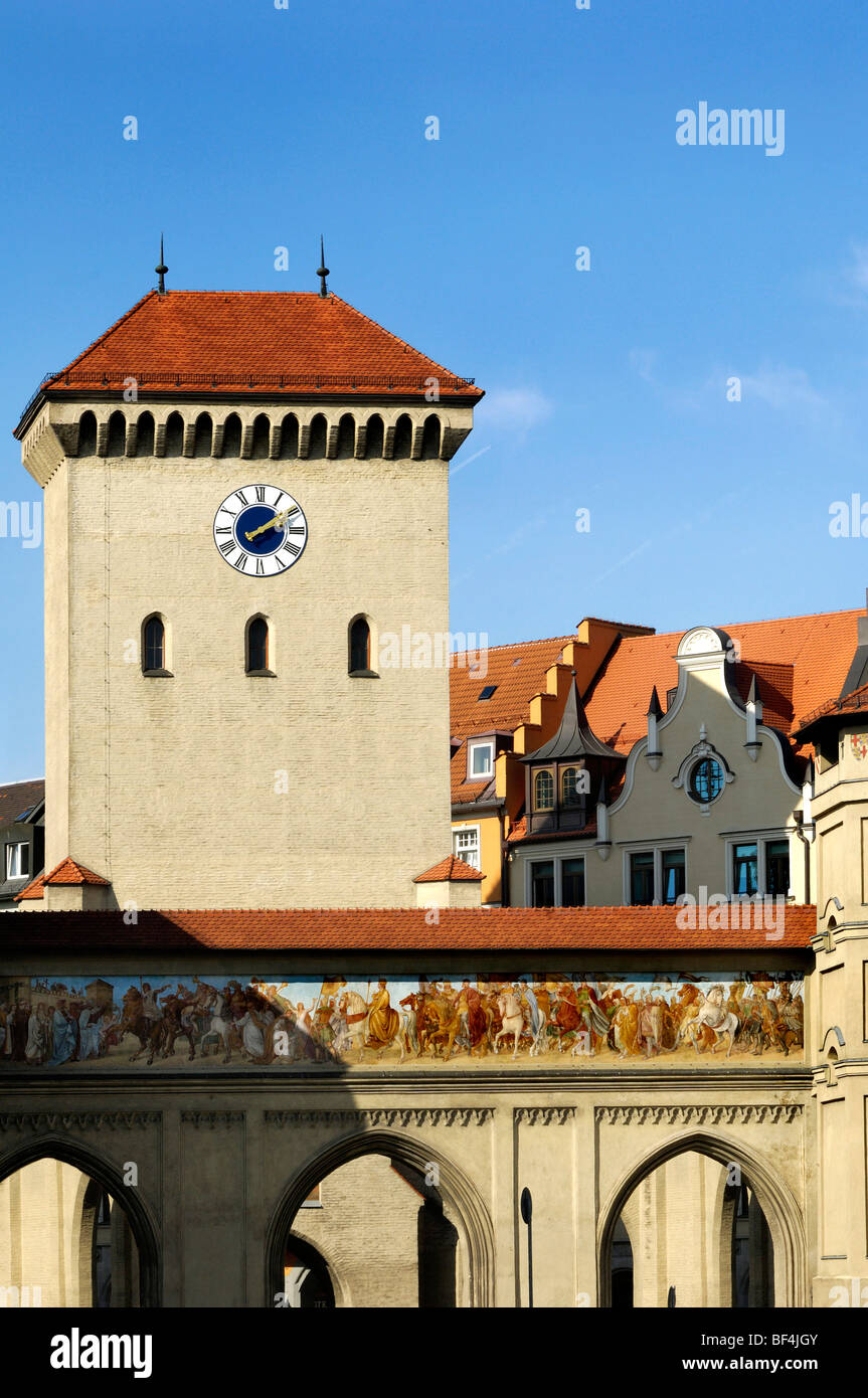 Gate europe towers known hi-res stock photography and images - Alamy