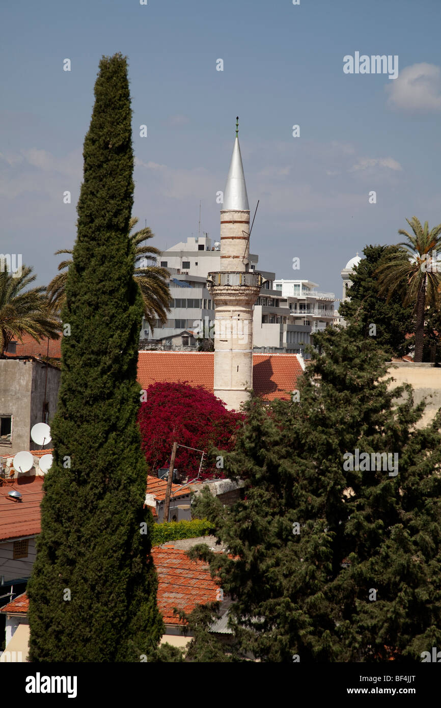 View of the the old quarter from the medieval Lusignan castle at ...