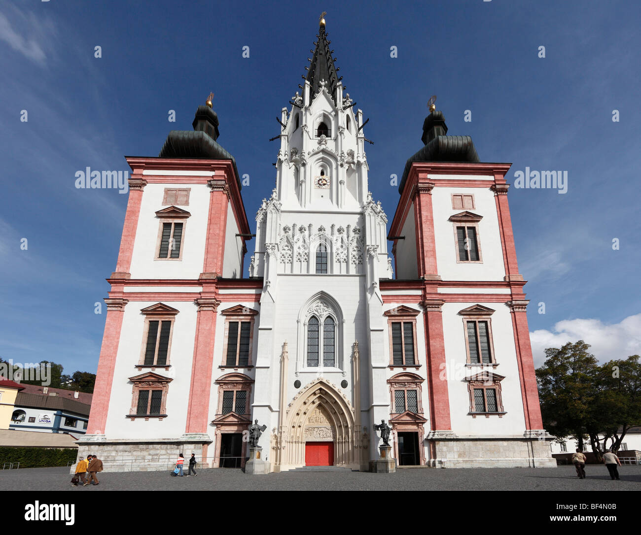 Pilgrimage church, Basilica of Mariazell, Styria, Austria, Europe Stock ...