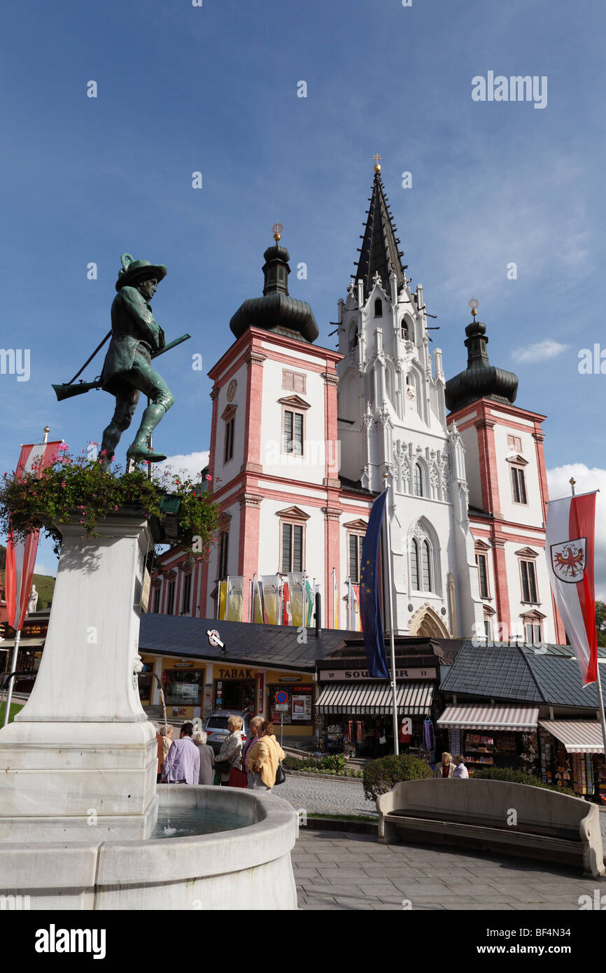 Erzherzog-Johann-Statue, Archduke Johann statue, pilagrimage church ...