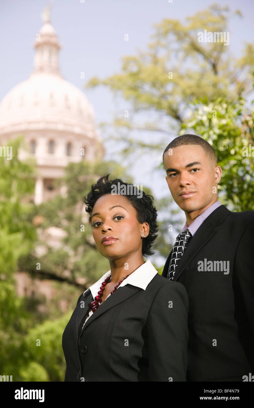 African business people near capitol building Stock Photo - Alamy