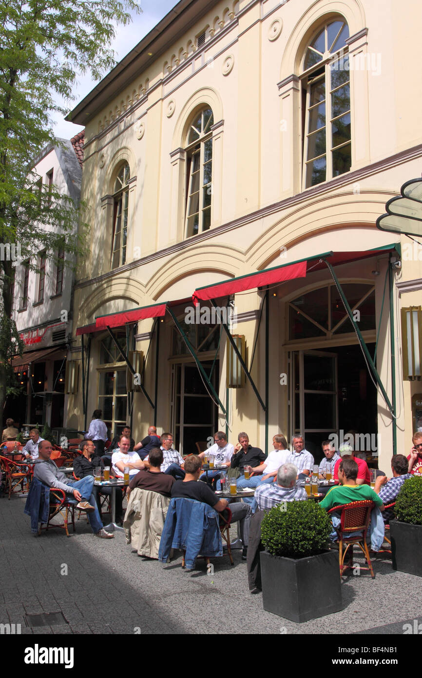 Grand Cafe Baldini, Oldenburg, Lower Saxony, Germany, Europe Stock ...
