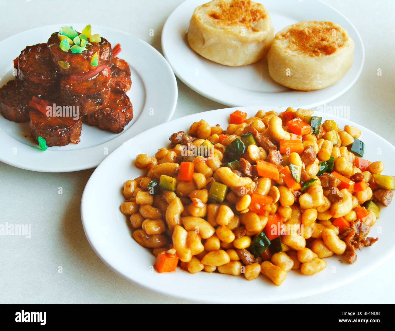 Traditional snack Tangjuanguo, Chao Geda and Men Ding Rou Bing, Beijing ...