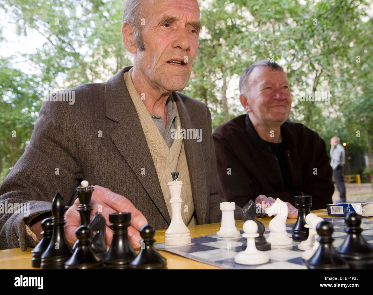 chess players ekaterinberg russia Stock Photo - Alamy