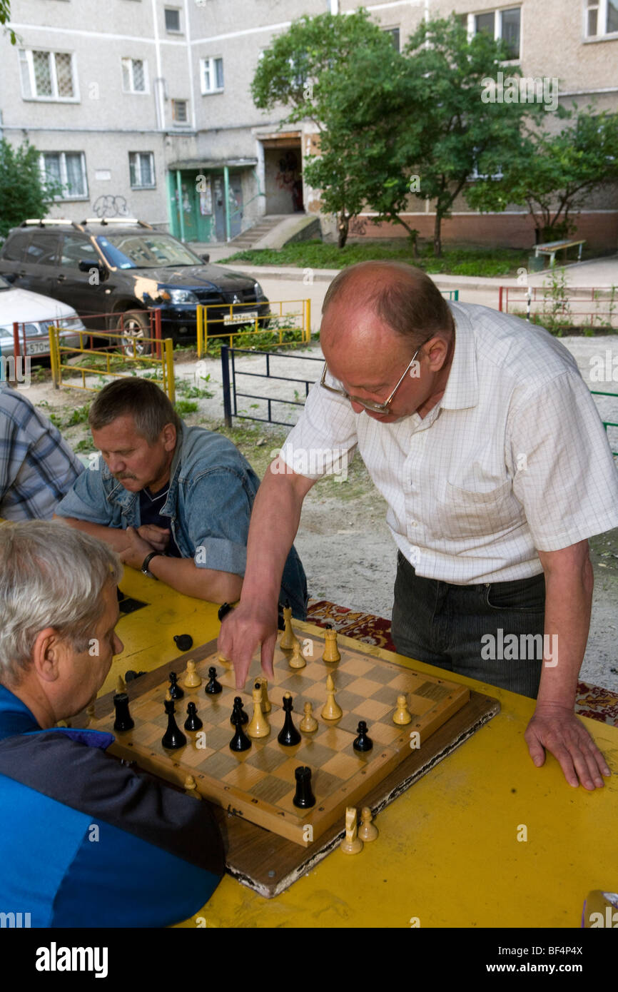 chess players ekaterinberg russia Stock Photo - Alamy