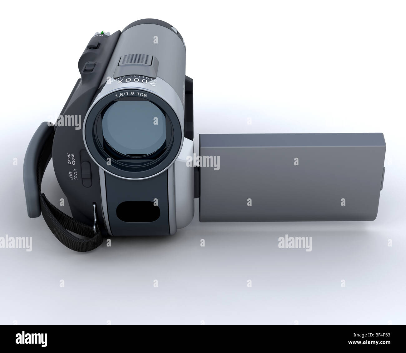 3D Render of a digital video camera Stock Photo - Alamy