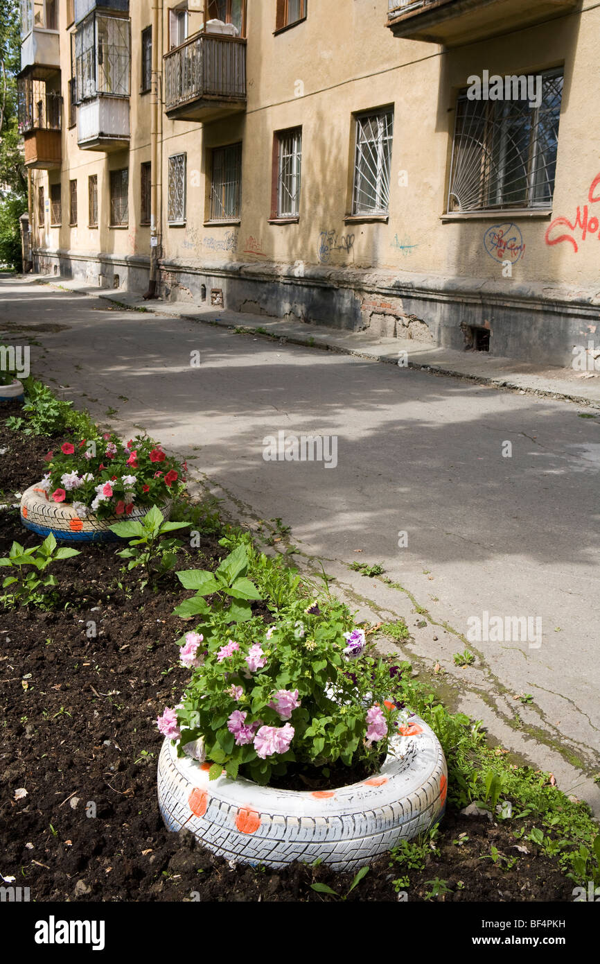 Russian breshnev architecture Stock Photo - Alamy