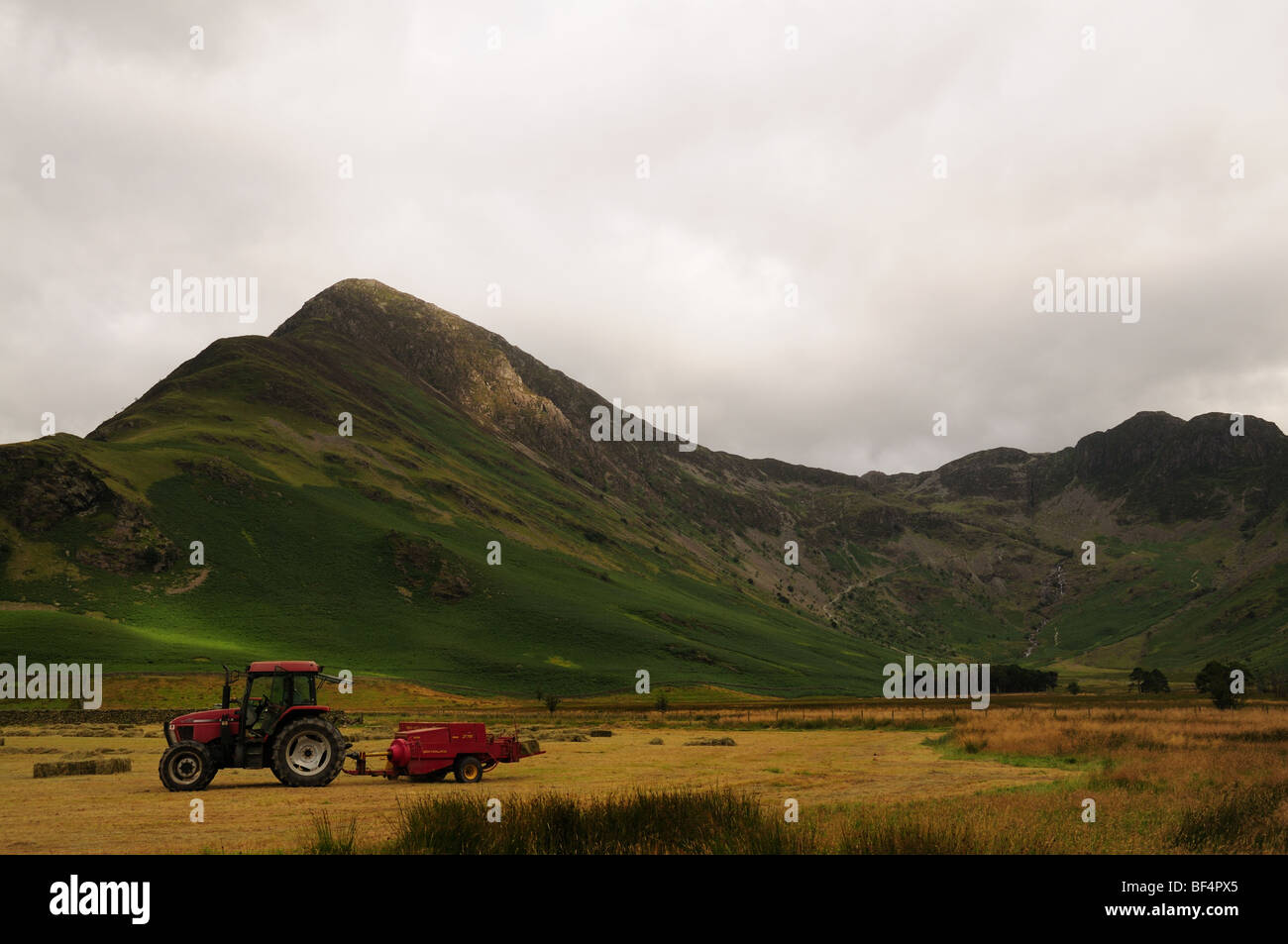 Farming Buttermere Cumbria Stock Photo - Alamy