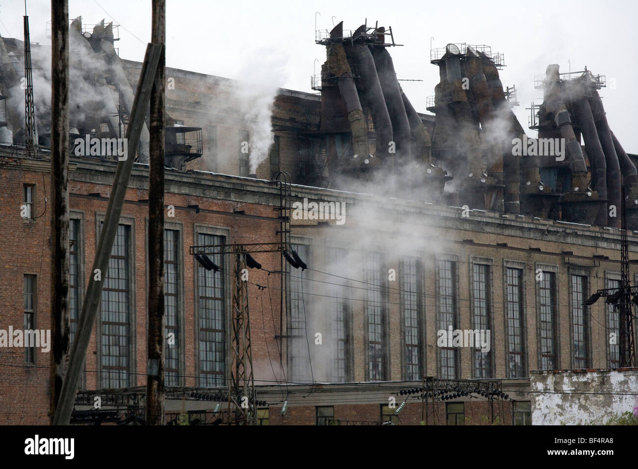 factory vorkuta the arctic russia Stock Photo - Alamy
