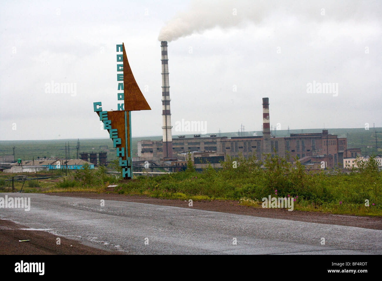 Coal mining industry, Vorkuta, Komi, Arctic, Russia Stock Photo - Alamy
