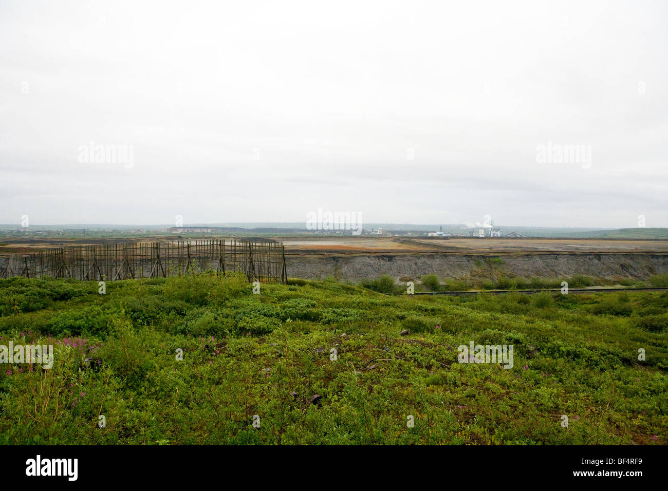 Abandoned coal mines, Vorkuta, Russia Stock Photo - Alamy