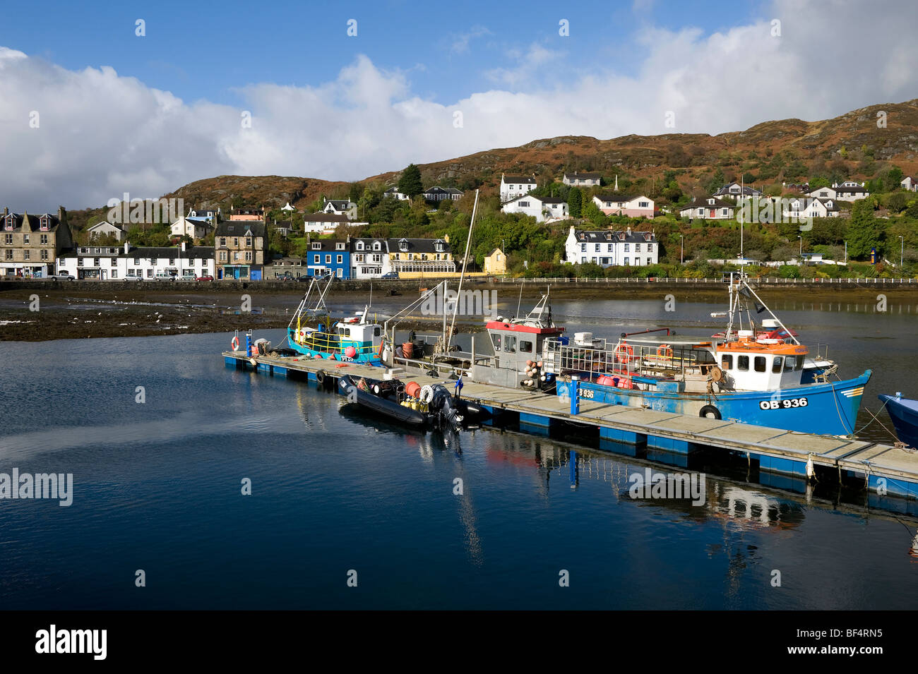 tarbert harbour, kintyre, scotland Stock Photo - Alamy