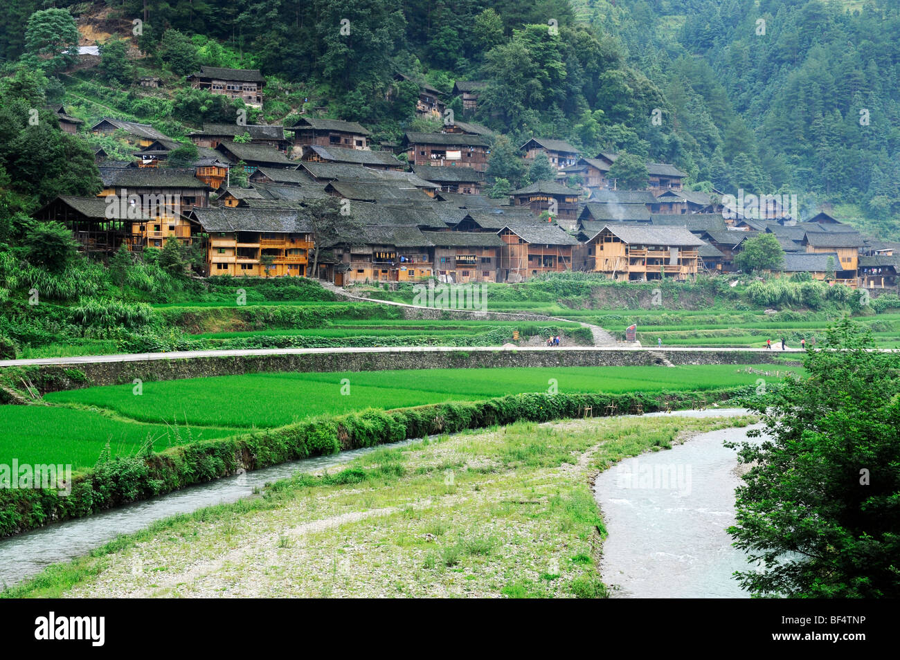Langde miao village hi-res stock photography and images - Alamy