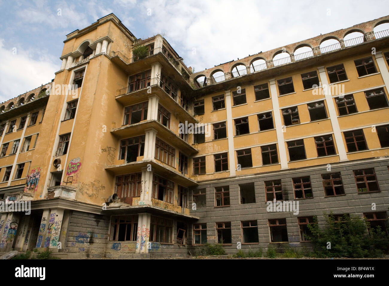 Abandoned soviet era buildings hi-res stock photography and images - Alamy
