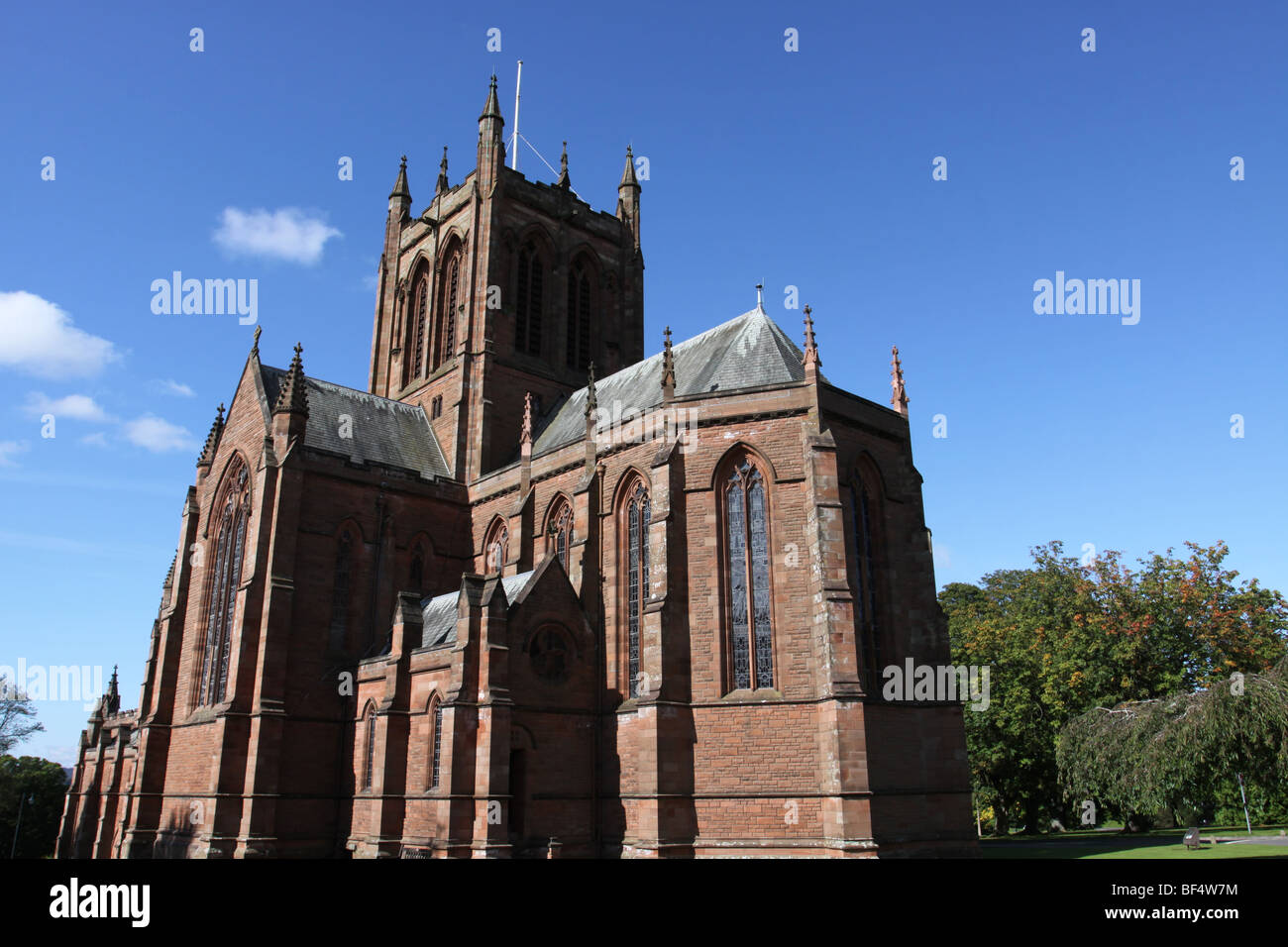 exterior of Crichton Memorial Church Dumfries Scotland September 2009 ...