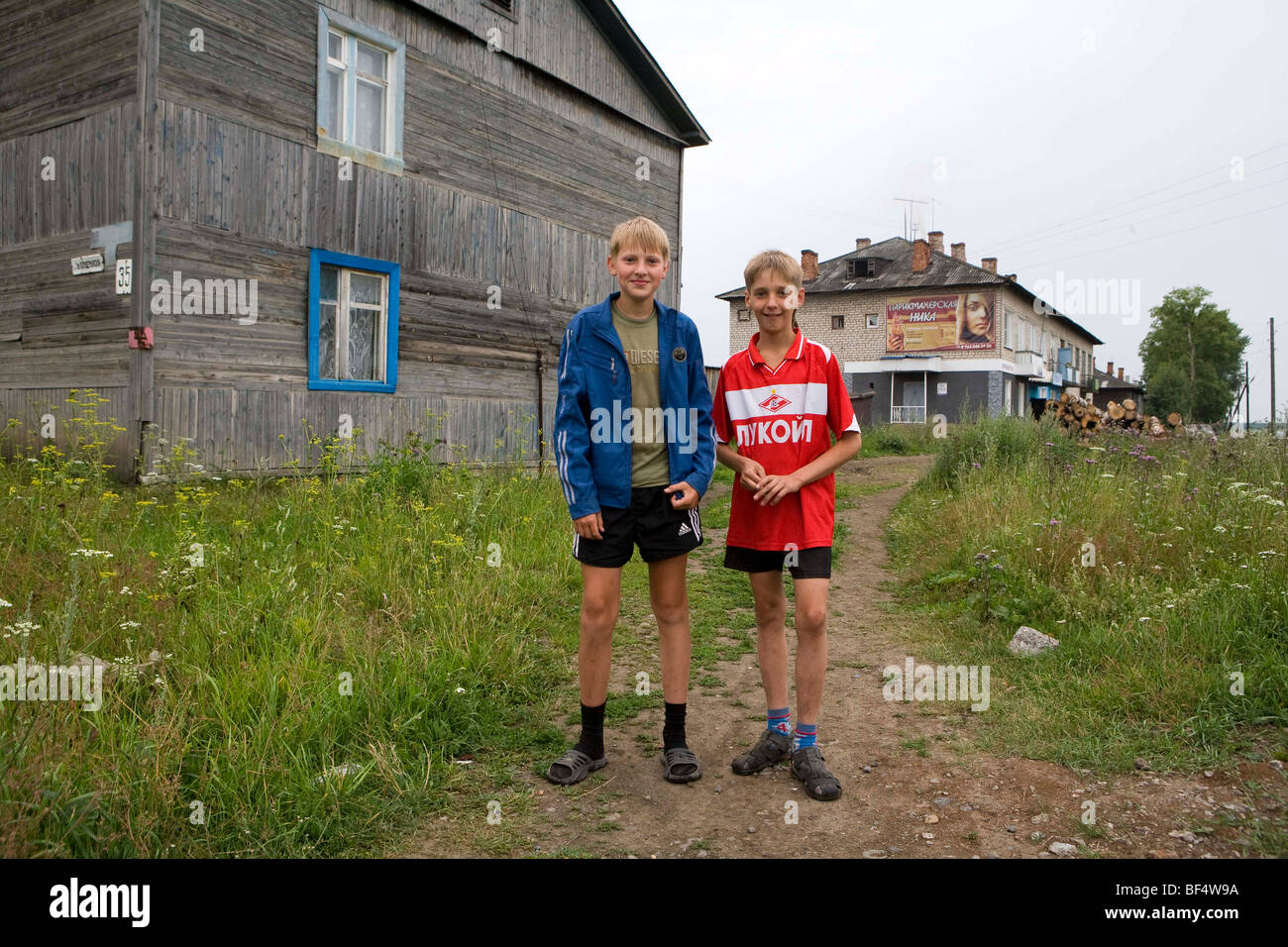 rural russian scenes Stock Photo - Alamy