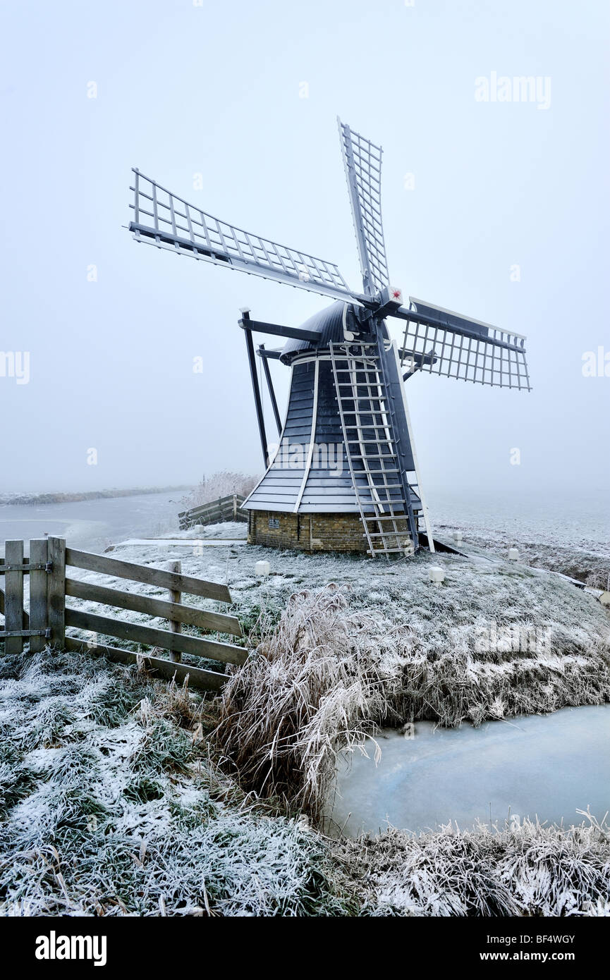 Dutch ice windmill building hi-res stock photography and images - Alamy
