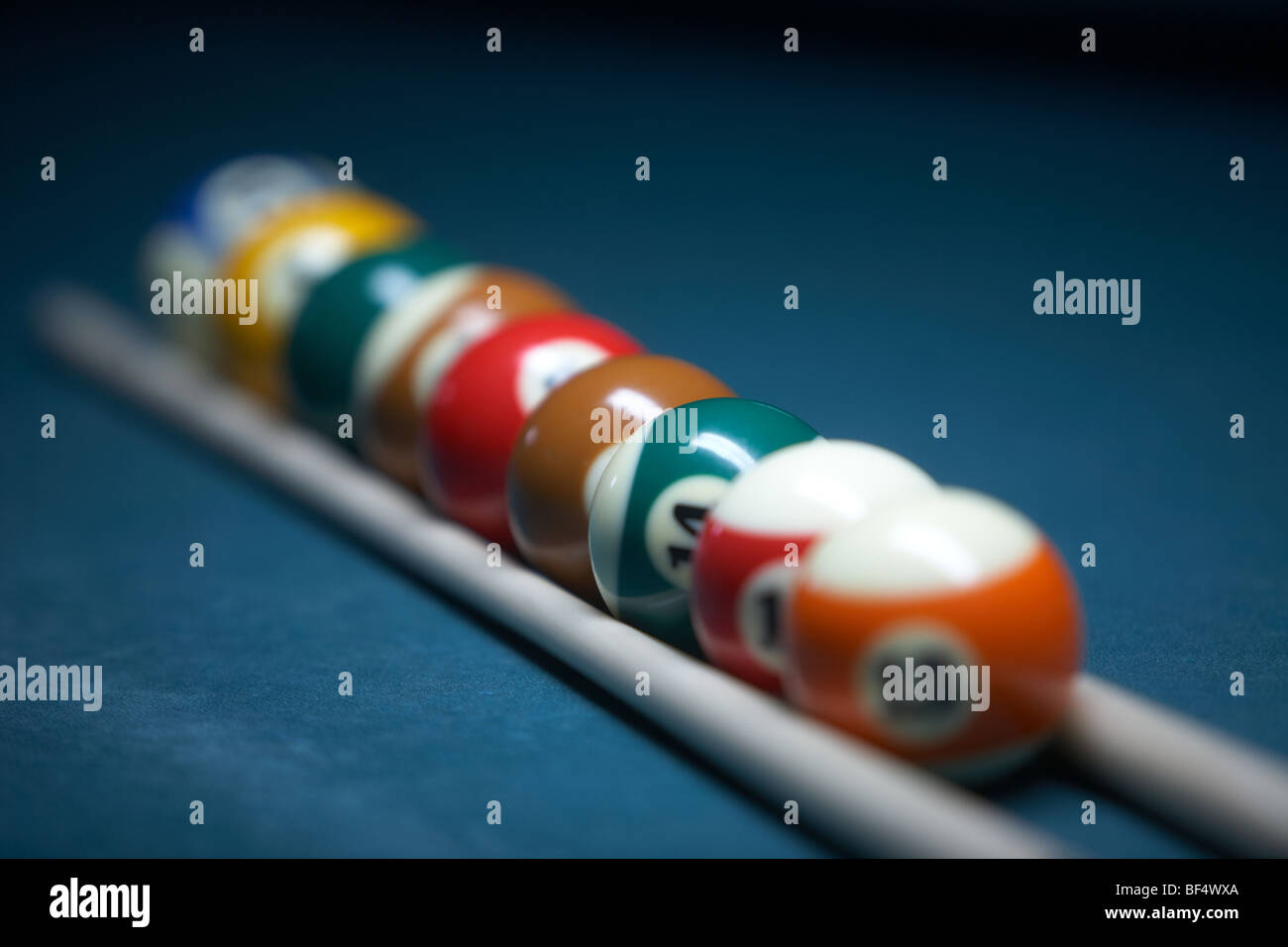 pool billiard game Stock Photo - Alamy